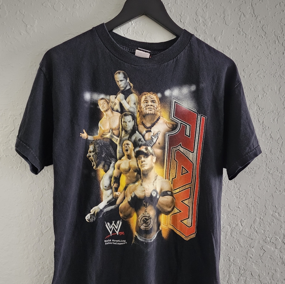 2007 Wwe Raw Wrestling Shirt - Gem